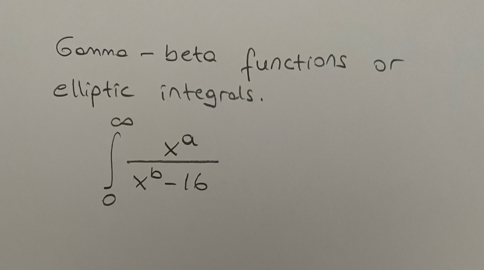 Gonne - beta functions or elliptic integrals. | Chegg.com