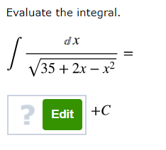 Solved Evaluate the integral using tabular integration by | Chegg.com