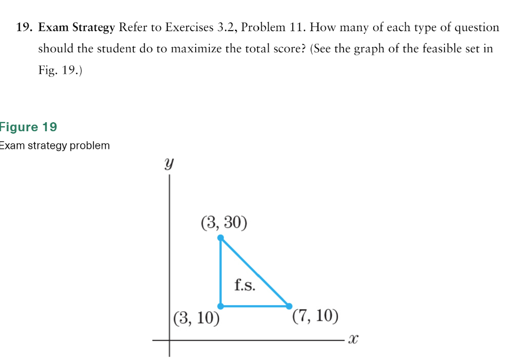 Solved Determine x and y so that the objective function 4x + | Chegg.com