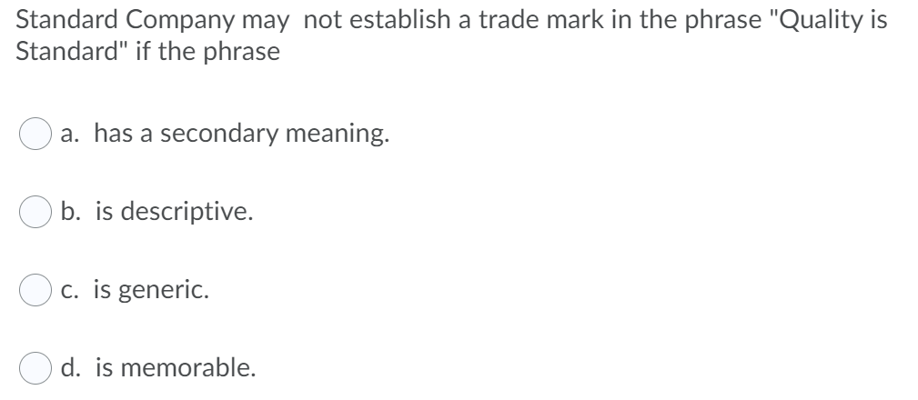 Solved When the Koke Company of America marketed its soft | Chegg.com