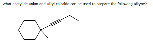 Solved a) Draw the structure of the acetylide anion.b) Draw | Chegg.com