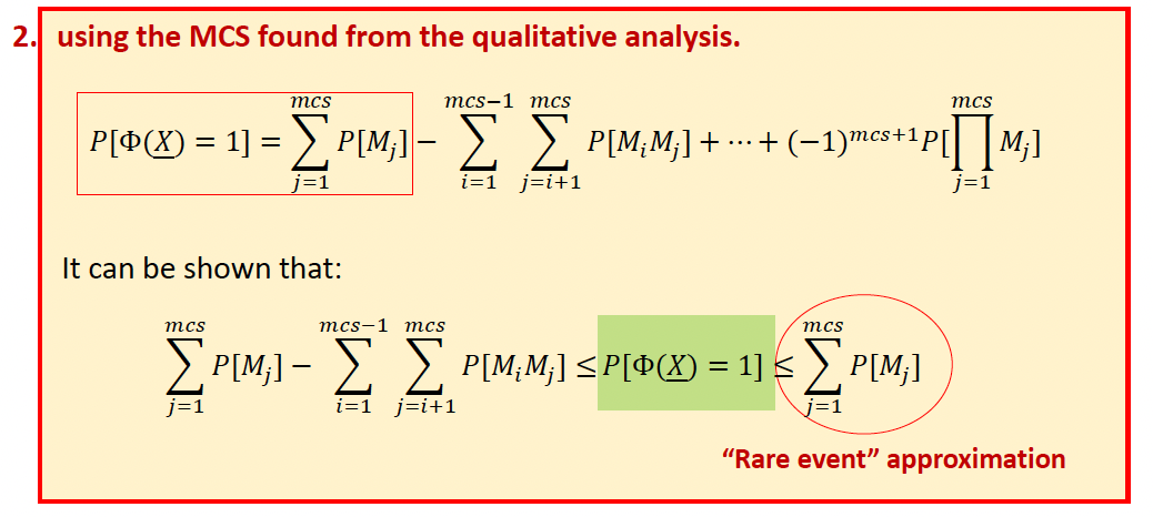 using the MCS found from the qualitative analysis. | Chegg.com