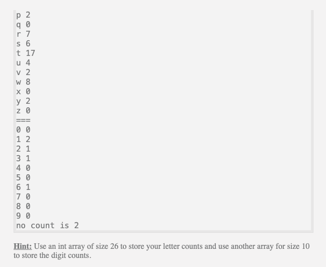 Problem Write a program that reads a text file | Chegg.com