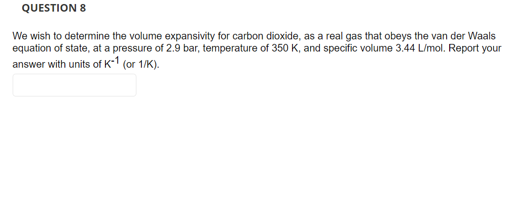 Solved QUESTION 8 We wish to determine the volume | Chegg.com