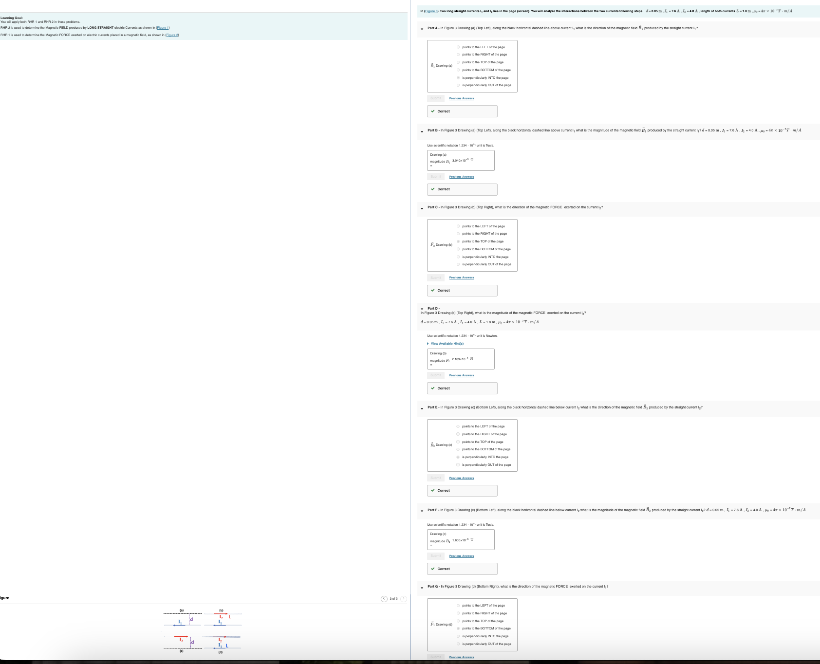 Solved Please help!Part H -igure 3 ﻿Drawing (d) (Bottom | Chegg.com