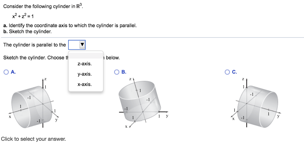 Solved Consider the following cylinder... identify the | Chegg.com