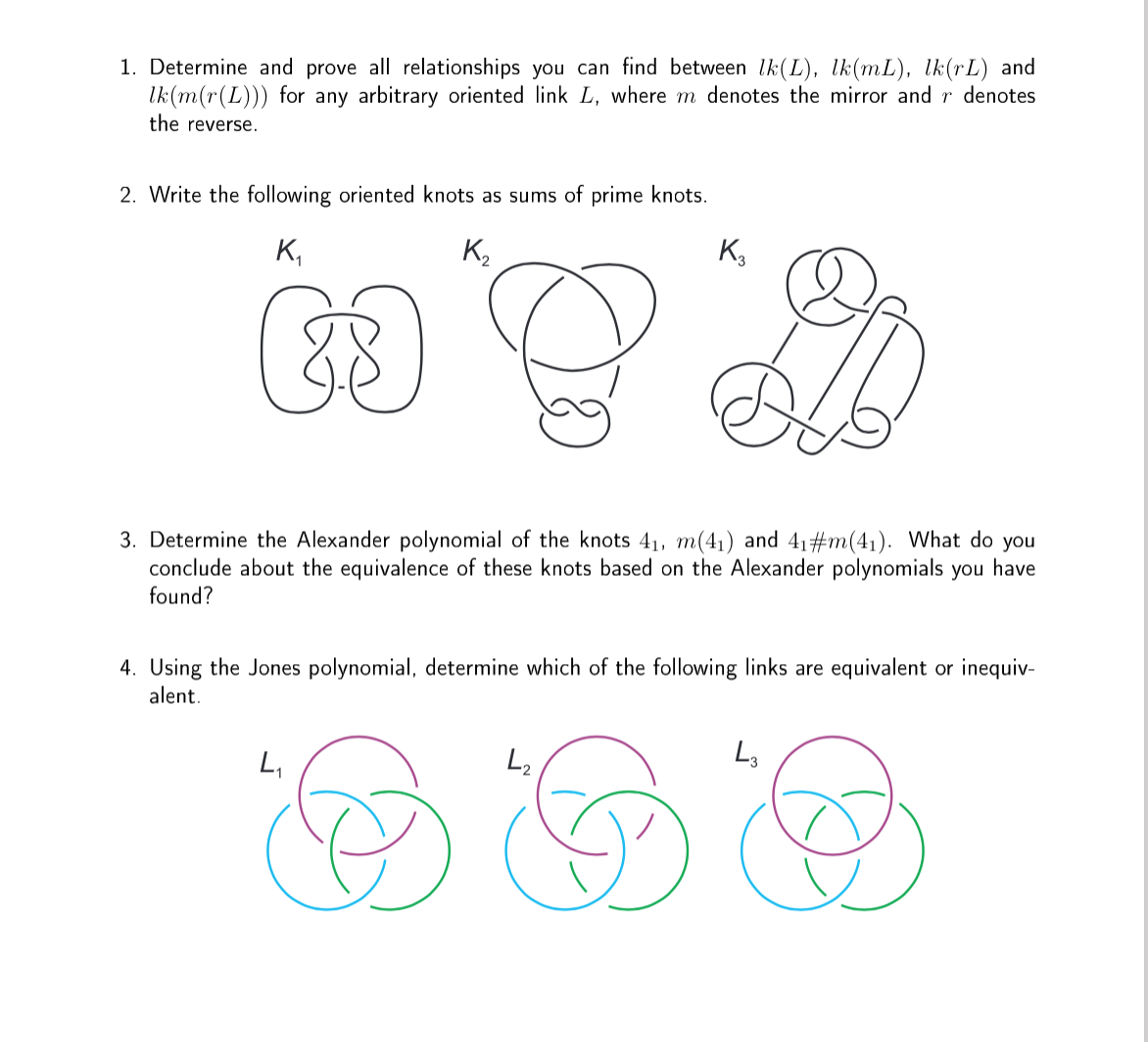 Solved Question 2-4 ﻿were not solved Write the following | Chegg.com