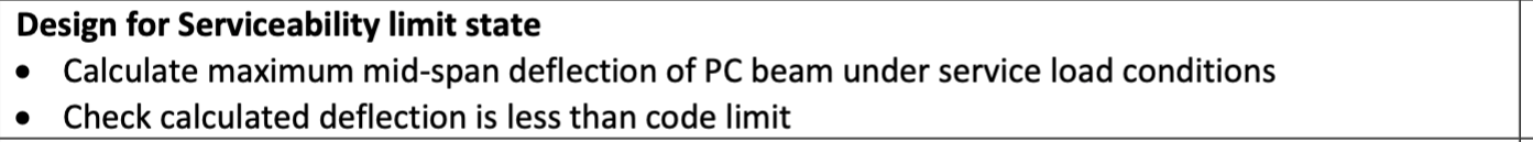 Solved Can You Please Calculate The Mid Span Deflection Of
