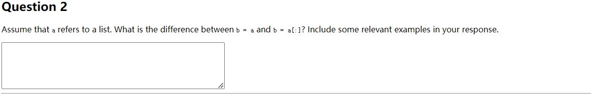 Solved Question 1 What are two major differences between | Chegg.com