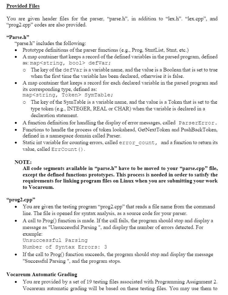 In this programming assignment, you will be building | Chegg.com