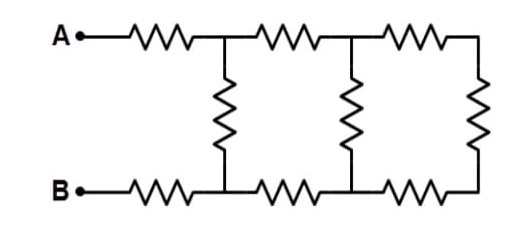 Solved Calculate the equivalent resistance of the resistor | Chegg.com