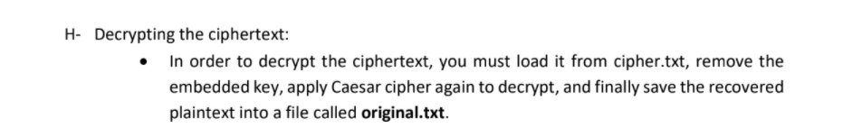 Solved Task: a Python program that performs customized | Chegg.com