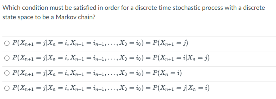 Solved Which condition must be satisfied in order for a | Chegg.com
