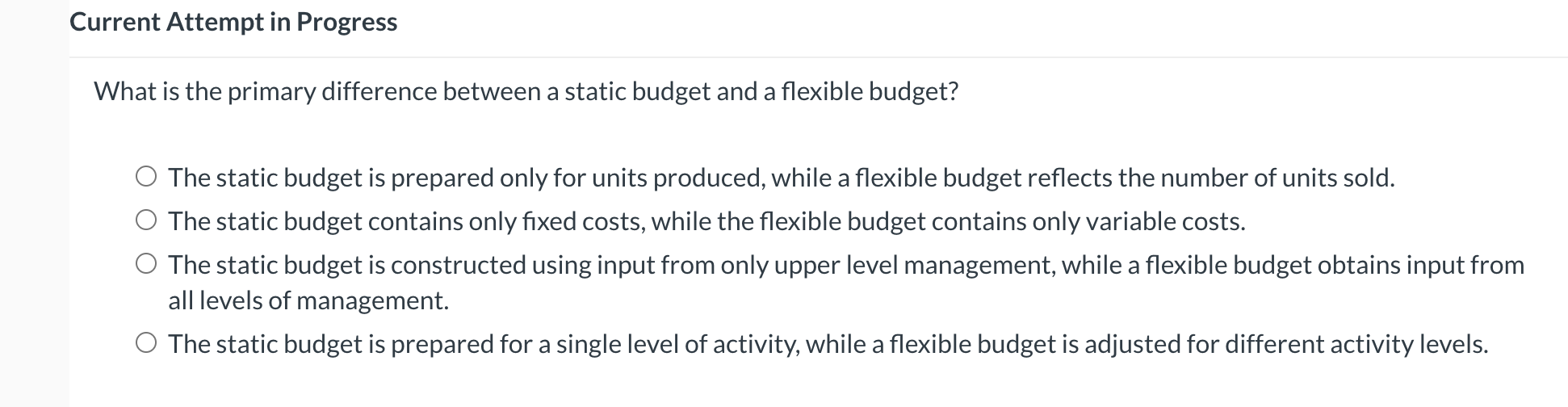 Solved What is the primary difference between a static | Chegg.com