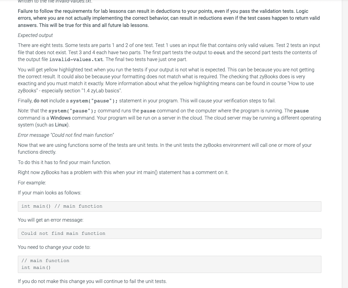 Solved Part of lab lesson 9 There are two parts to lab | Chegg.com