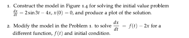 Solved USING MATLAB EQUATION FROM PROBLEM 1 | Chegg.com