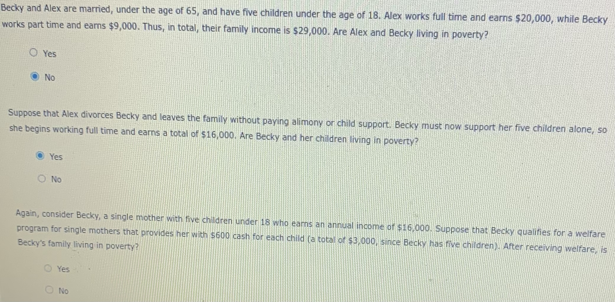 Solved he following table shows the U.S. poverty thresholds | Chegg.com