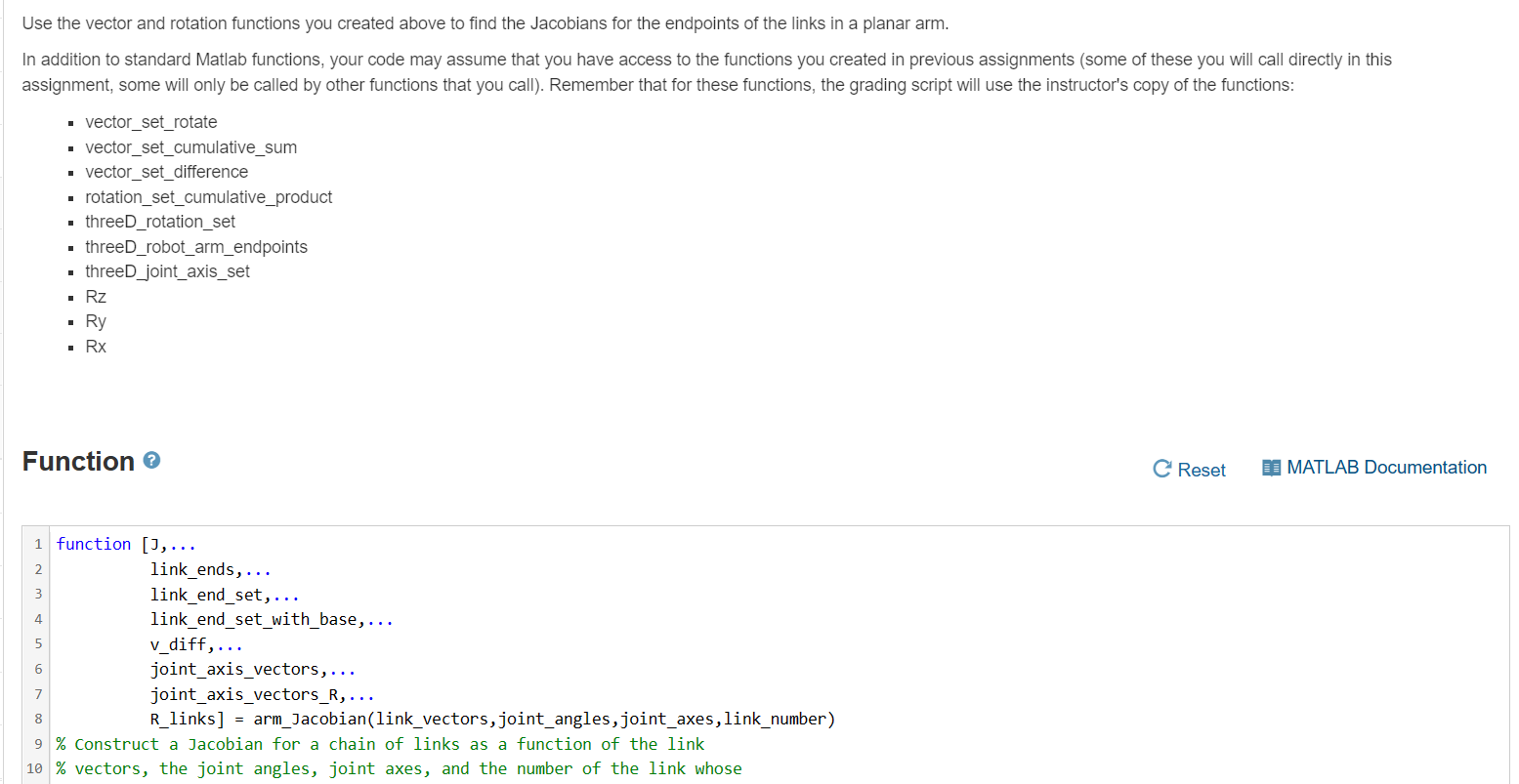 Solved Use the vector and rotation functions you created | Chegg.com