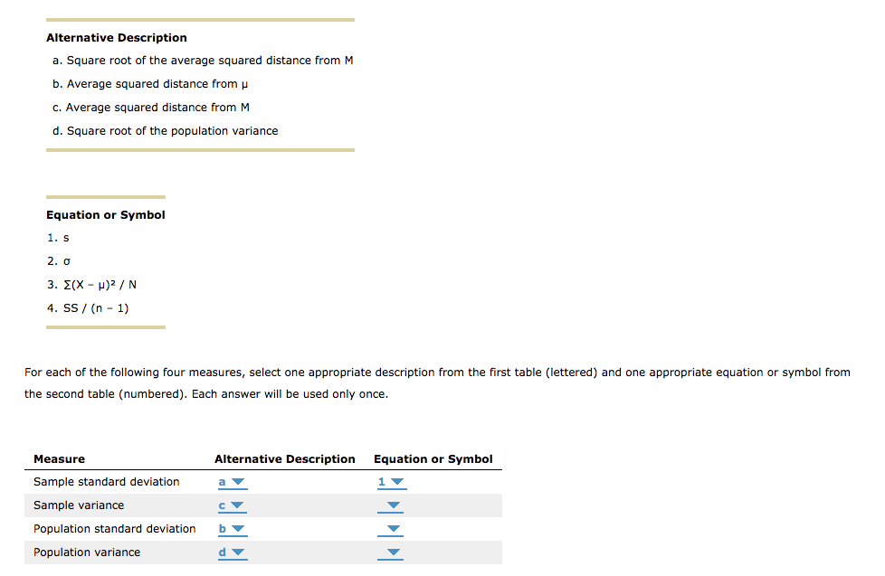 Solved There are multiple ways to refer to or describe a | Chegg.com