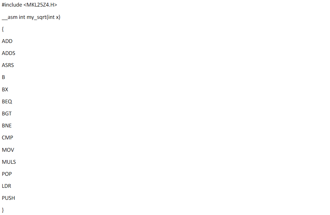 Solved Create a square root solver using ARM instructions in | Chegg.com