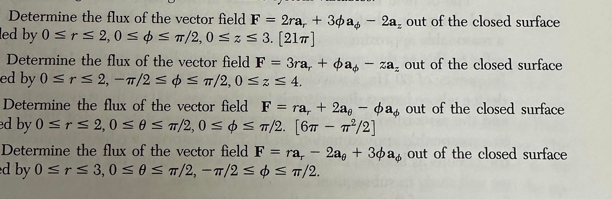 Solved Determine the flux of the vector field | Chegg.com