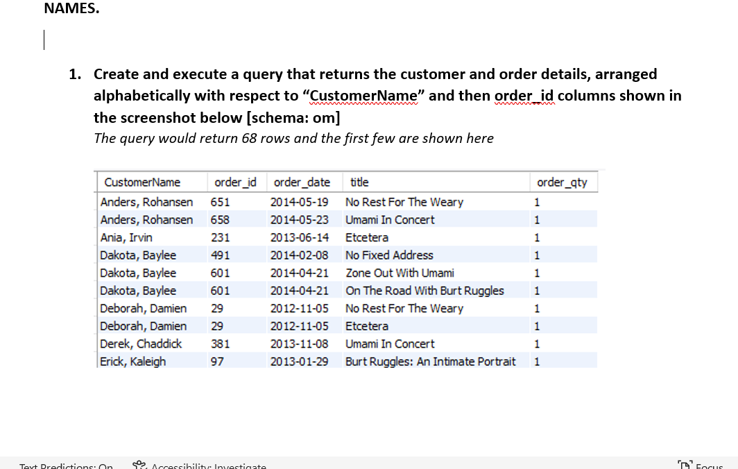 Solved Please run the “create_databases.sql” script file (in | Chegg.com
