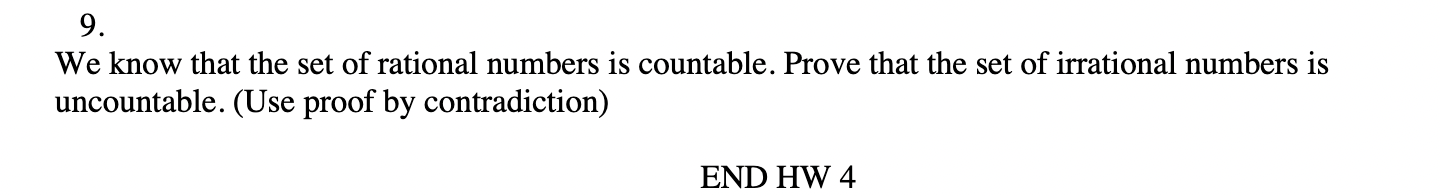 Solved We know that the set of rational numbers is | Chegg.com