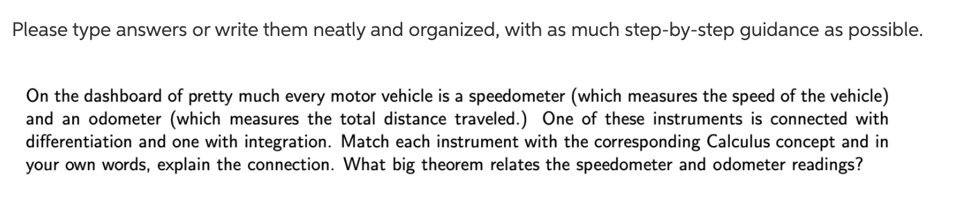 Solved PLEASE DON"T FORGET TO MENTION WHAT BIG THEOREM | Chegg.com