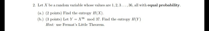 Solved 2. Let X be a random variable whose values are | Chegg.com
