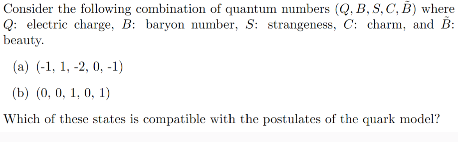 Solved Consider the following combination of ﻿quantum | Chegg.com