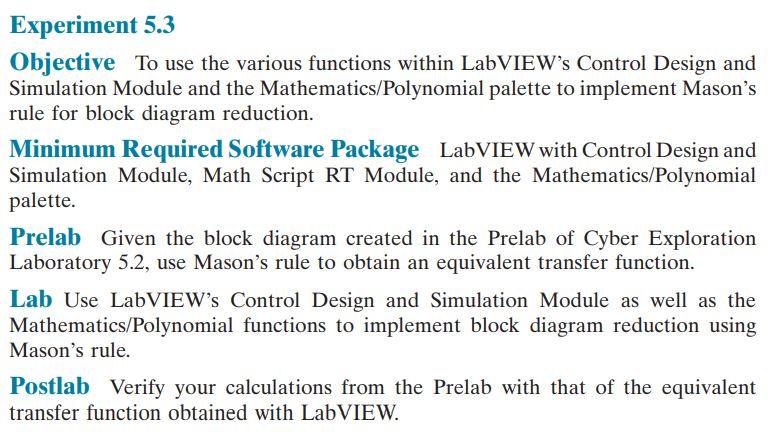 Solved Experiment 5.3 Objective To use the various functions | Chegg.com