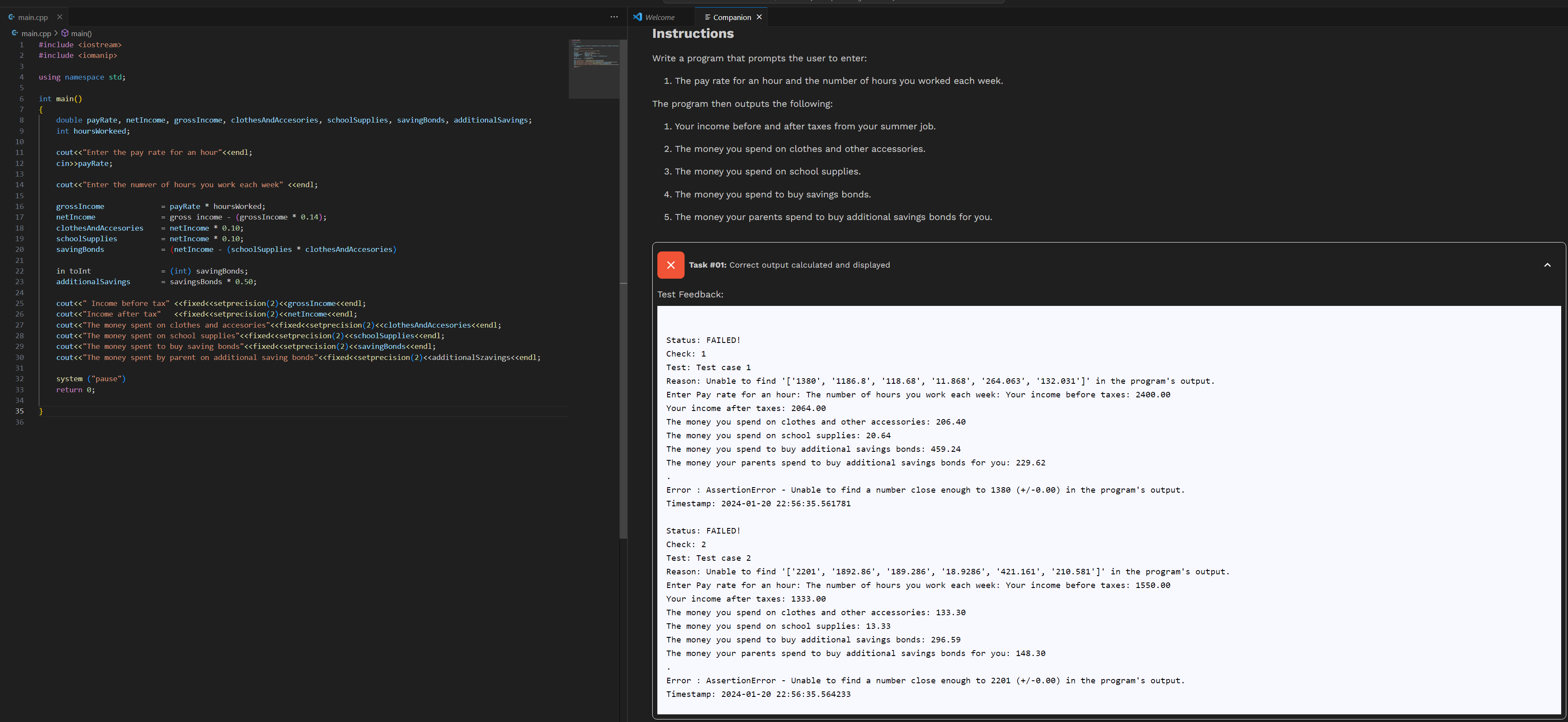 I would like to know, what do I need to fixStatus: | Chegg.com