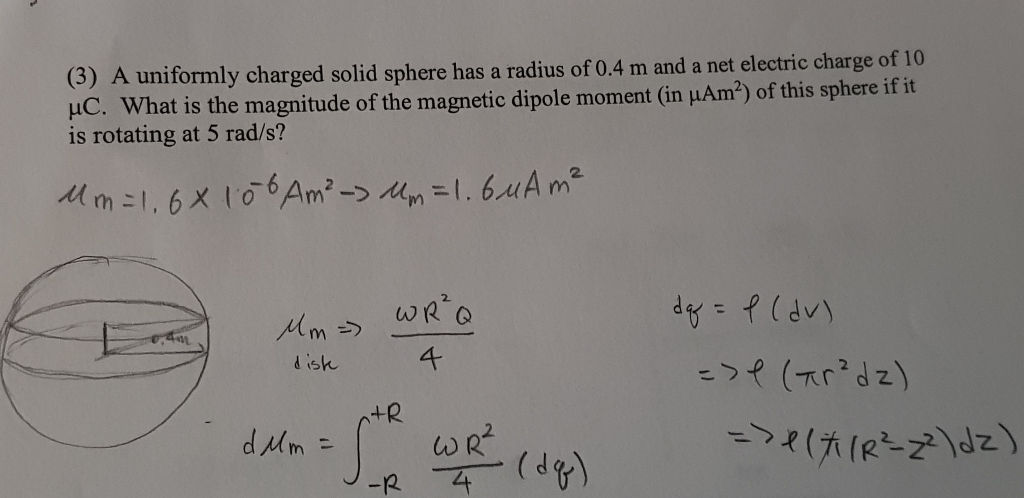 Solved: A Uniformly Charge Solid Sphere Has A Radius Of 0.... | Chegg.com