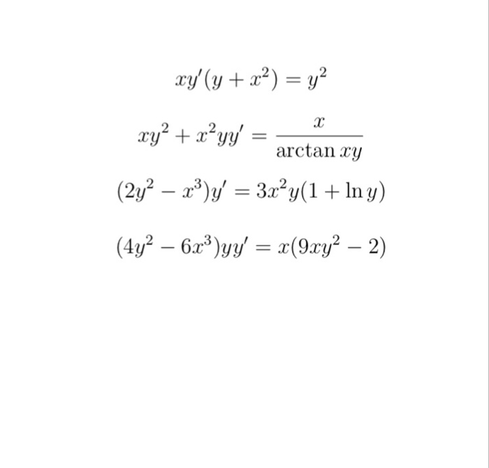 Solved arctan xy | Chegg.com