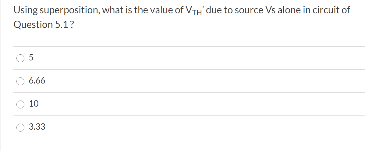 Solved Question 16 Values: R1=R2=R3=R4=1 KO; Vs=10 V; Is=10 | Chegg.com