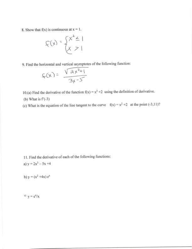 Solved 1. What is the domain of f(x) = vx-1? What is the | Chegg.com