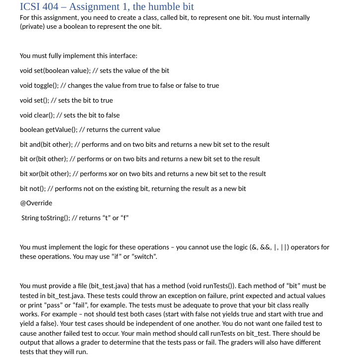 Solved Can somebody please help me implement this long Java | Chegg.com