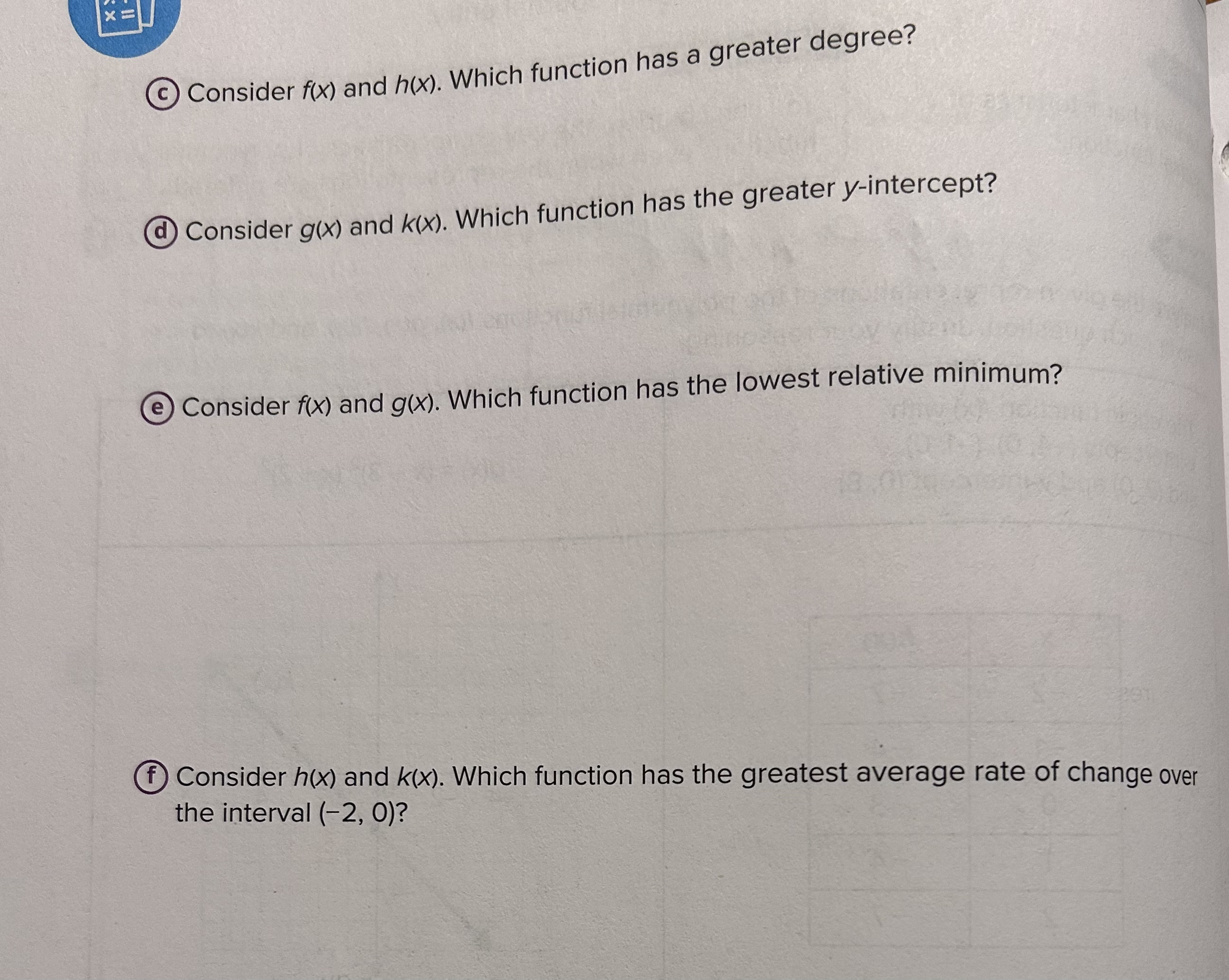 Solved (1) Analyze the given representations of the | Chegg.com