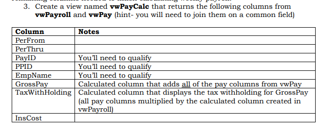 Solved Create The Haop Triesx For Nalmilatine Navroll 
