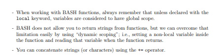 Solved Write a BASH script permute. sh that takes as a | Chegg.com