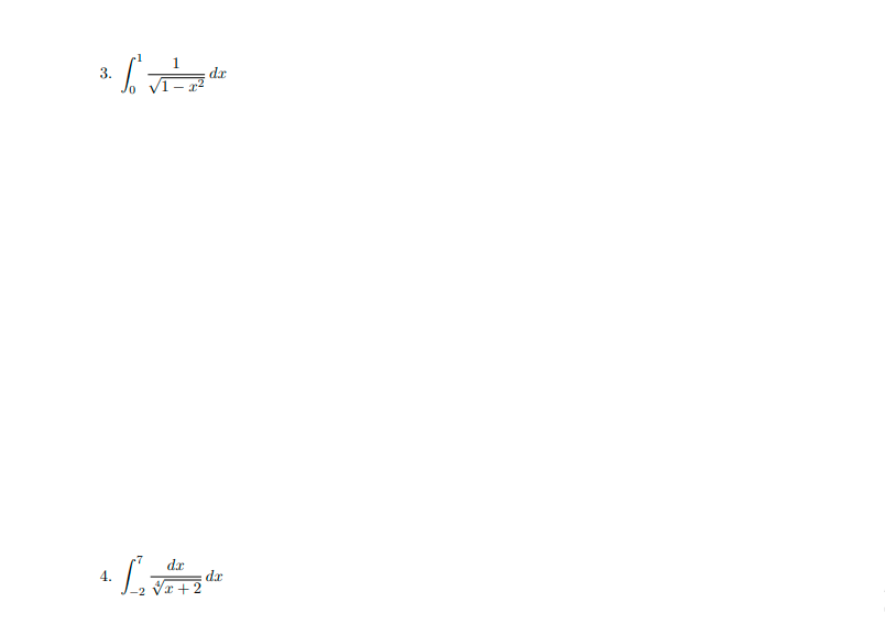 Solved Determine if the following integrals converge or | Chegg.com