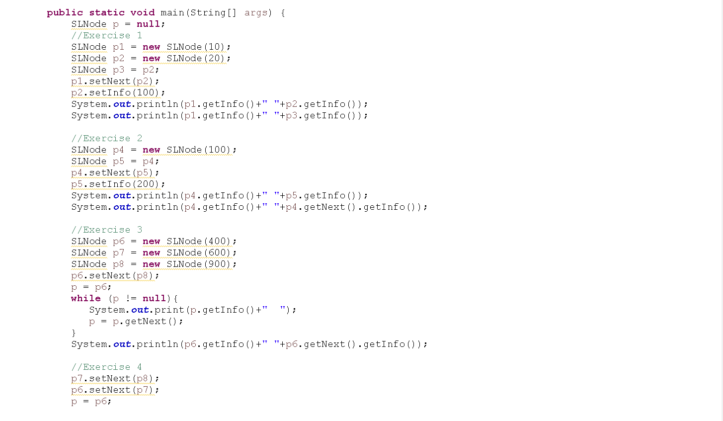 Solved SET MANIPULATION USING SINGLY LINKED LISTS The | Chegg.com
