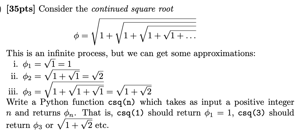 Solved Can you add docstring explain your program and how | Chegg.com