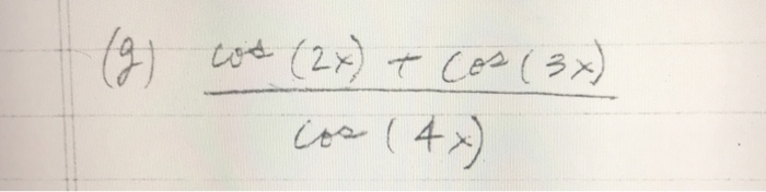 Solved Find the derivative f prime of x if f(x)= cos(2x) | Chegg.com