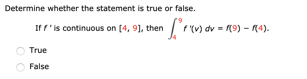 Solved Determine whether the statement is true or false. If | Chegg.com
