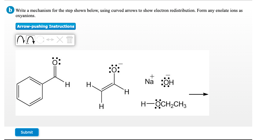 Solved b Write a mechanism for the step shown below, using | Chegg.com