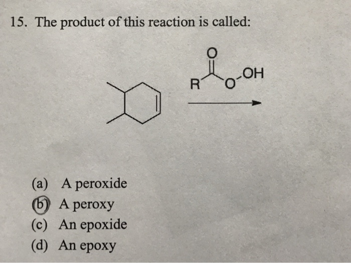 Solved The product of this reaction is called: (?) A | Chegg.com