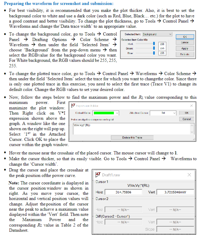 Solved Task 2: Maximum Power Transfer Analysis via LTspice | Chegg.com