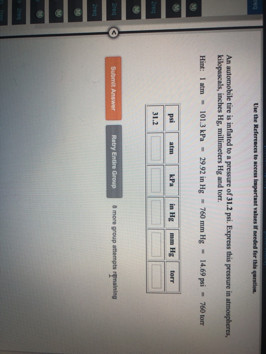 Solved req Use the References to access important values if | Chegg.com
