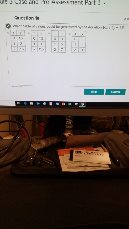 Solved ule 3 Lase and Pre-Assessment Part 1 - Question 1a | Chegg.com
